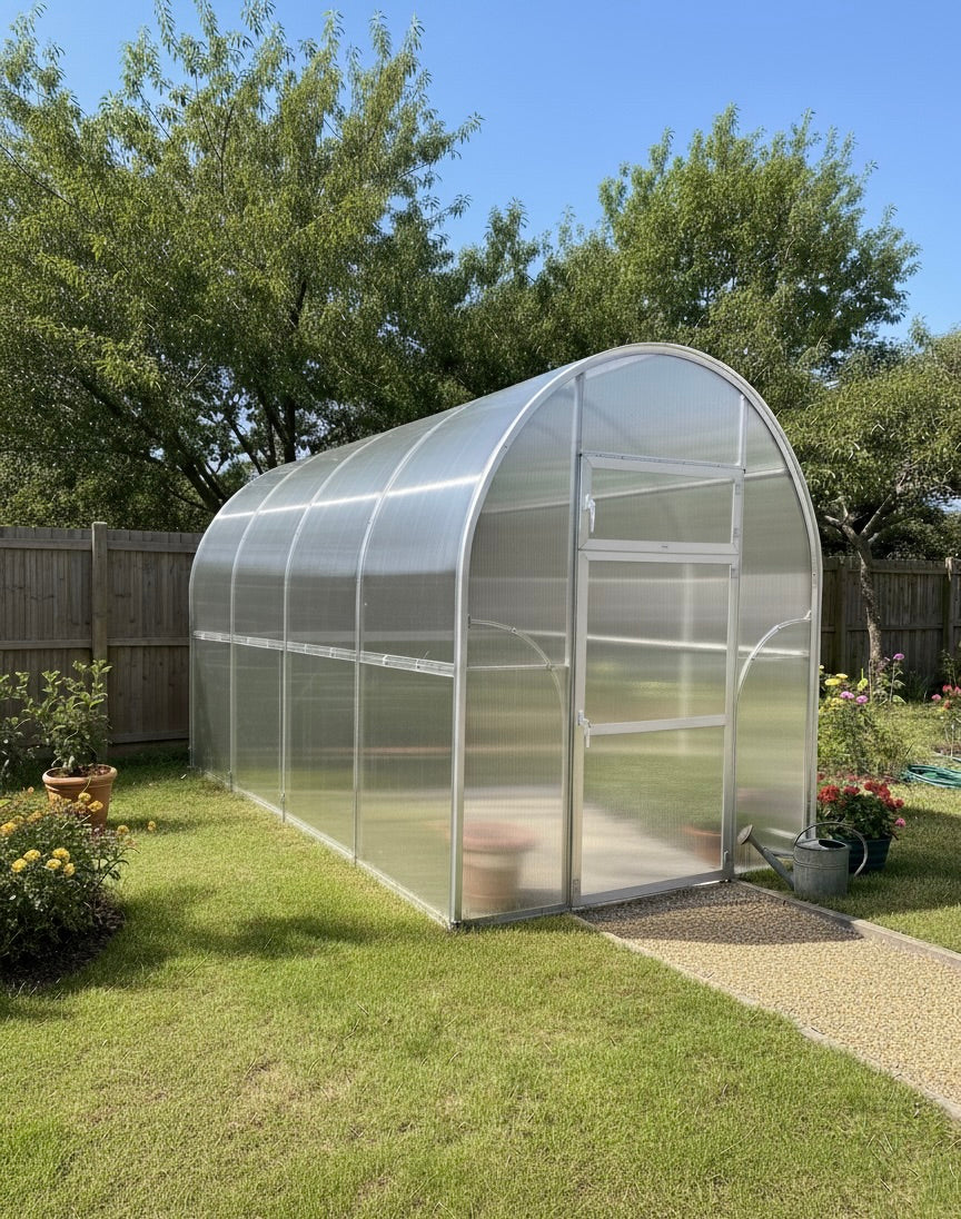 Sigma 8 Backyard Greenhouse Kits for Sale - Heavy Duty Greenhouses