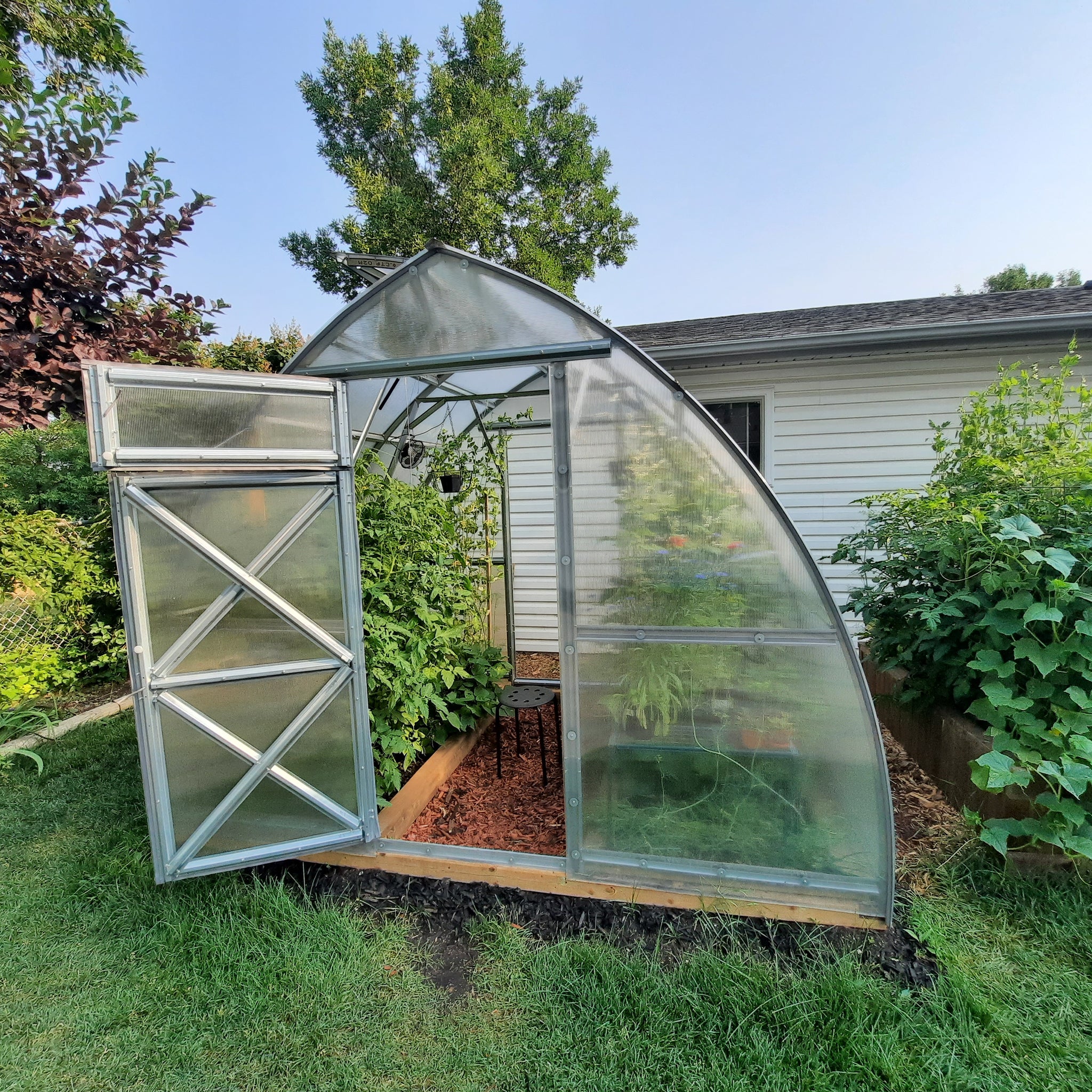 Sungrow Compact Greenhouse Kits - DIY Backyard Greenhouse Kit for Sale