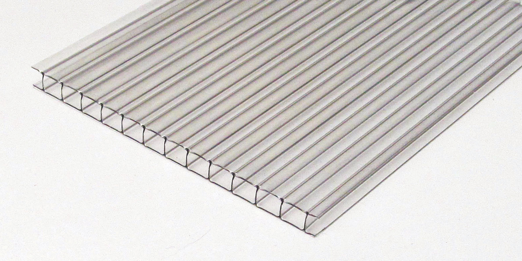 Twin Wall - Clear 8mm - Polycarbonate Sheets